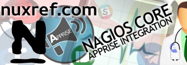 Integrate Apprise into Nagios for More Notification Support - nuxref